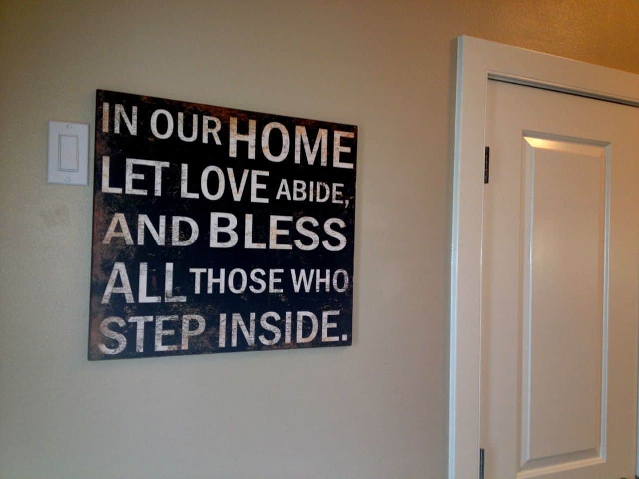Printable Entry Way Signs