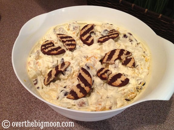 Fudge Striped Cookie Salad