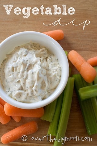 My Favorite Vegetable Dip