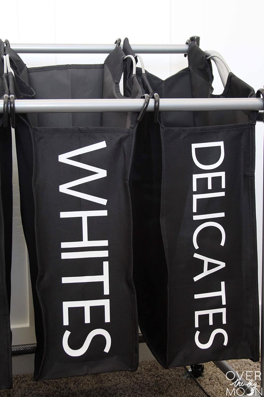 Laundry Room Organization Labels - Over The Big Moon