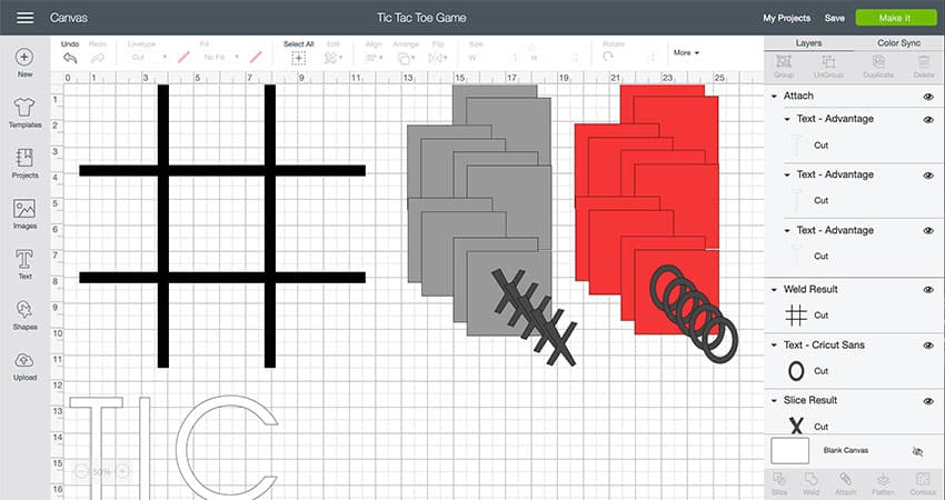 Tic Tac Toe Game - Over The Big Moon
